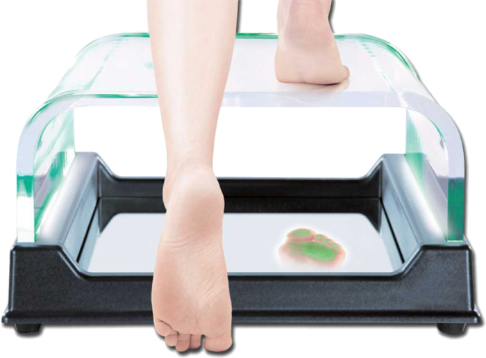 Podoscope à éclairage LED Gima