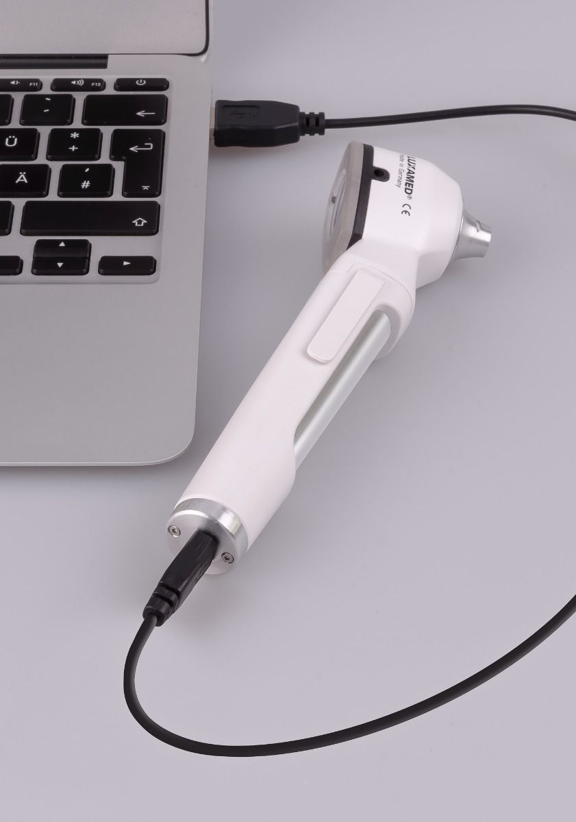 Set otoscope et ophtalmoscope LuxaScope Oculus LED 3.7 V