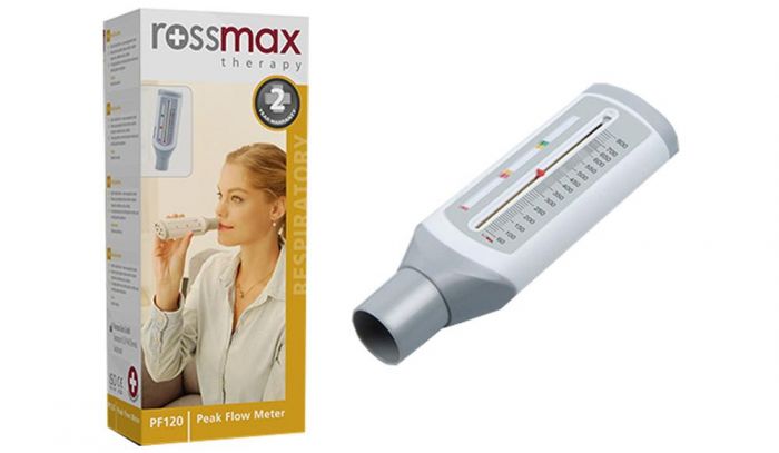 Débitmètre Spiromètre Peak Flow Meter PF120 Adulte Rossmax à 20,06